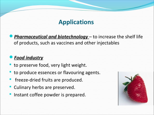Lyophilization | PPT | Chemistry | Science