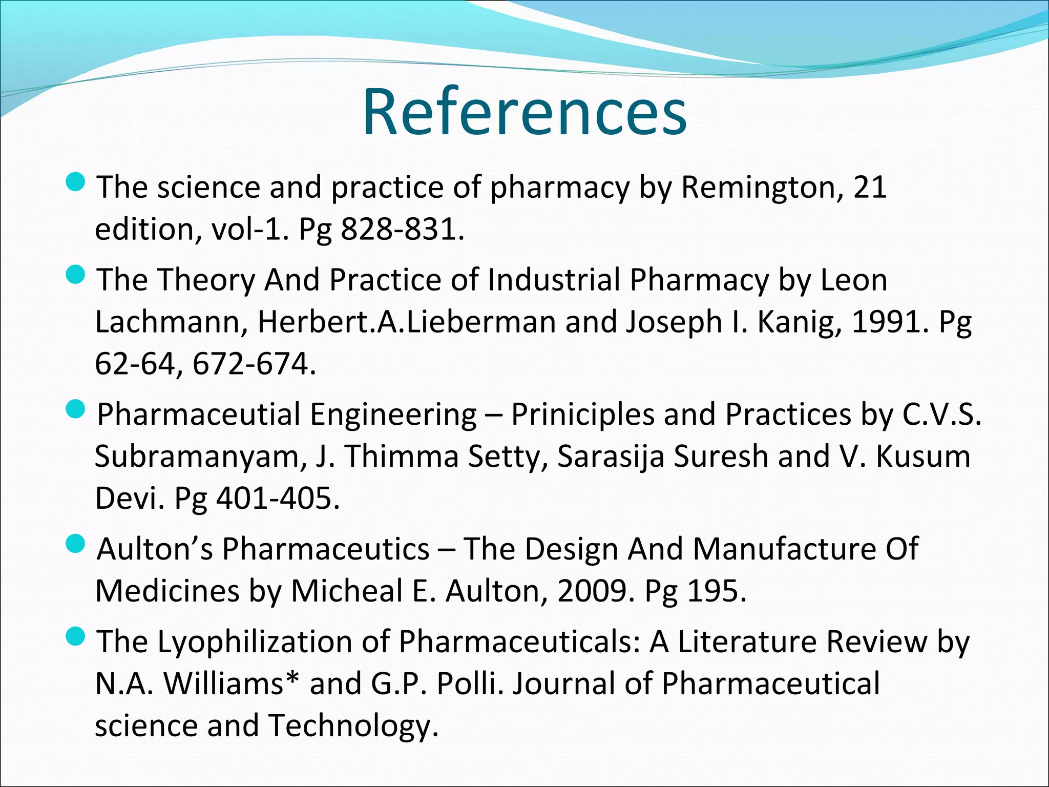Lyophilization | PPT