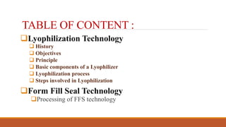 Lyophilization | PPTX