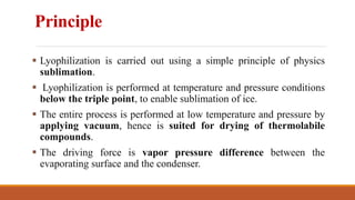 Lyophilization | PPTX