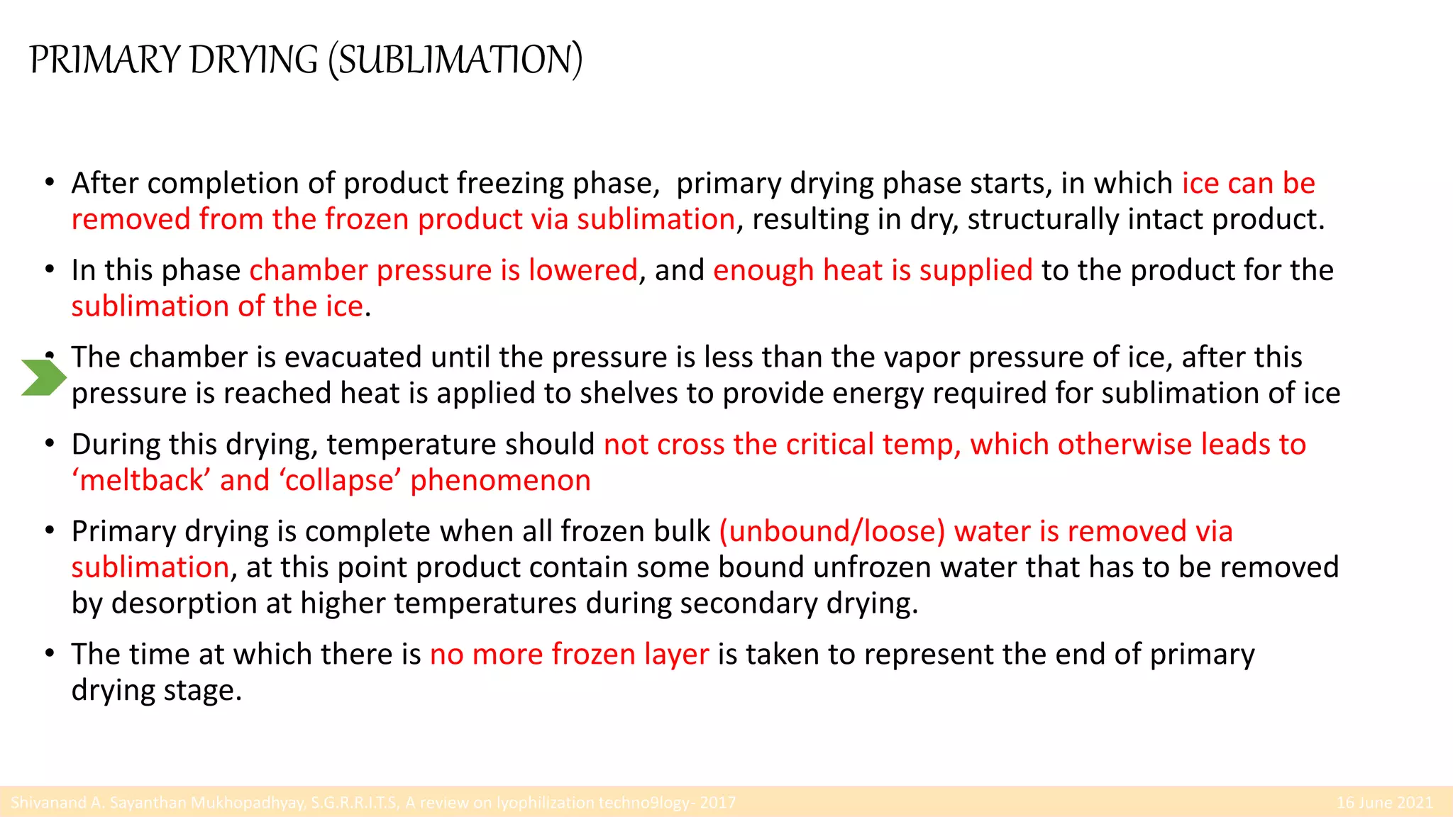 Lyophilization | PPTX