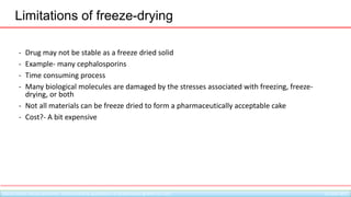 Lyophilization | PPTX