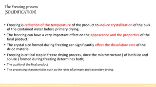 Lyophilization | PPTX