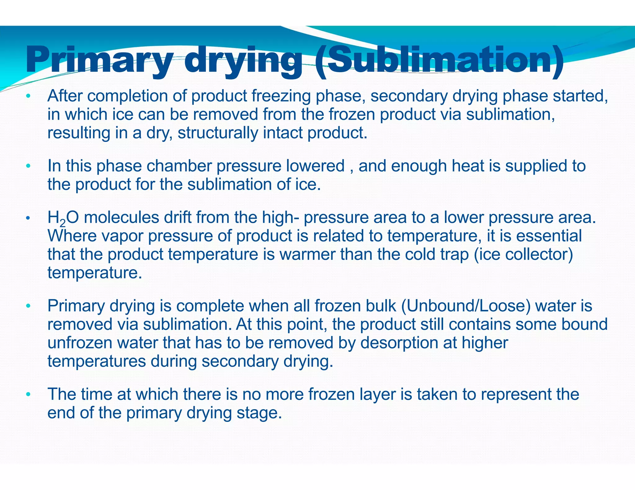 Lyophilization process | PDF