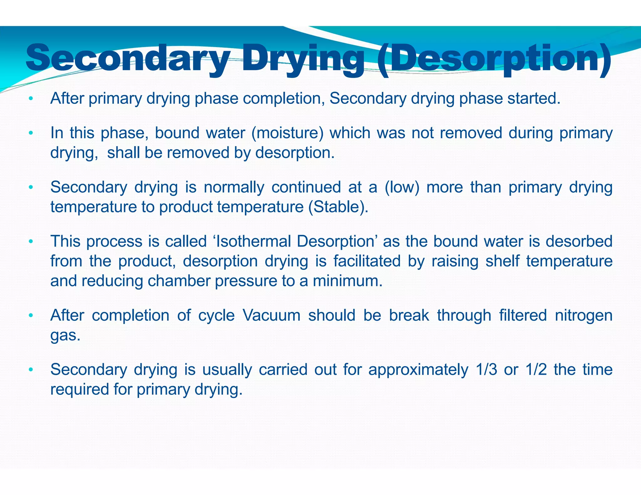 Lyophilization process | PDF