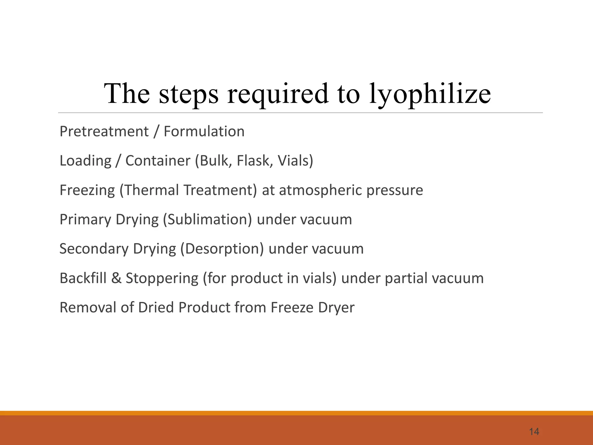 Lyophillization | PDF