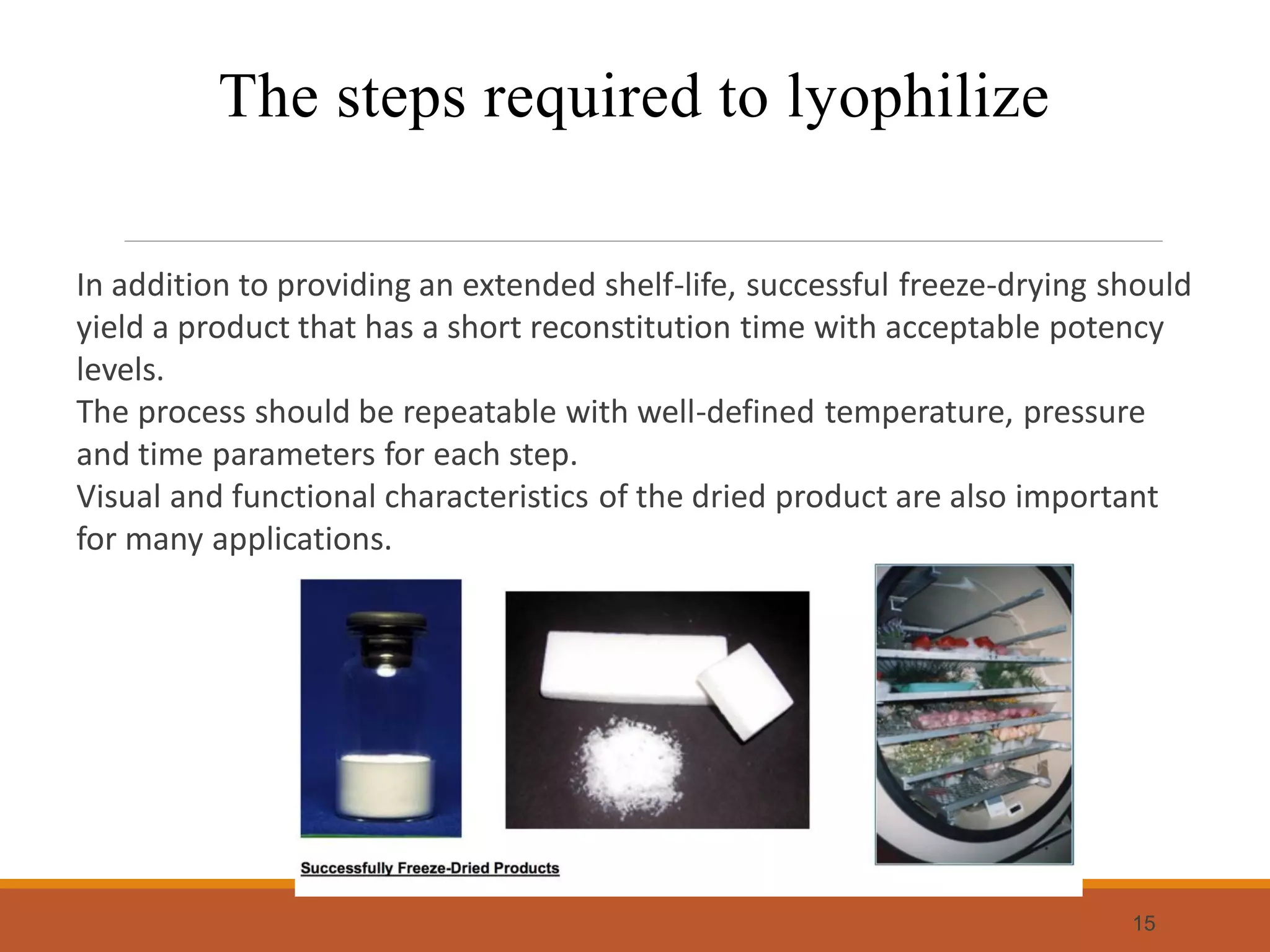Lyophillization | PDF