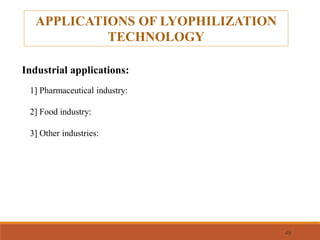Lyophillization | PDF