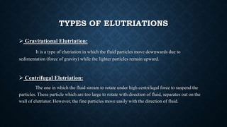 Lyophlization & Elutriation | PPTX