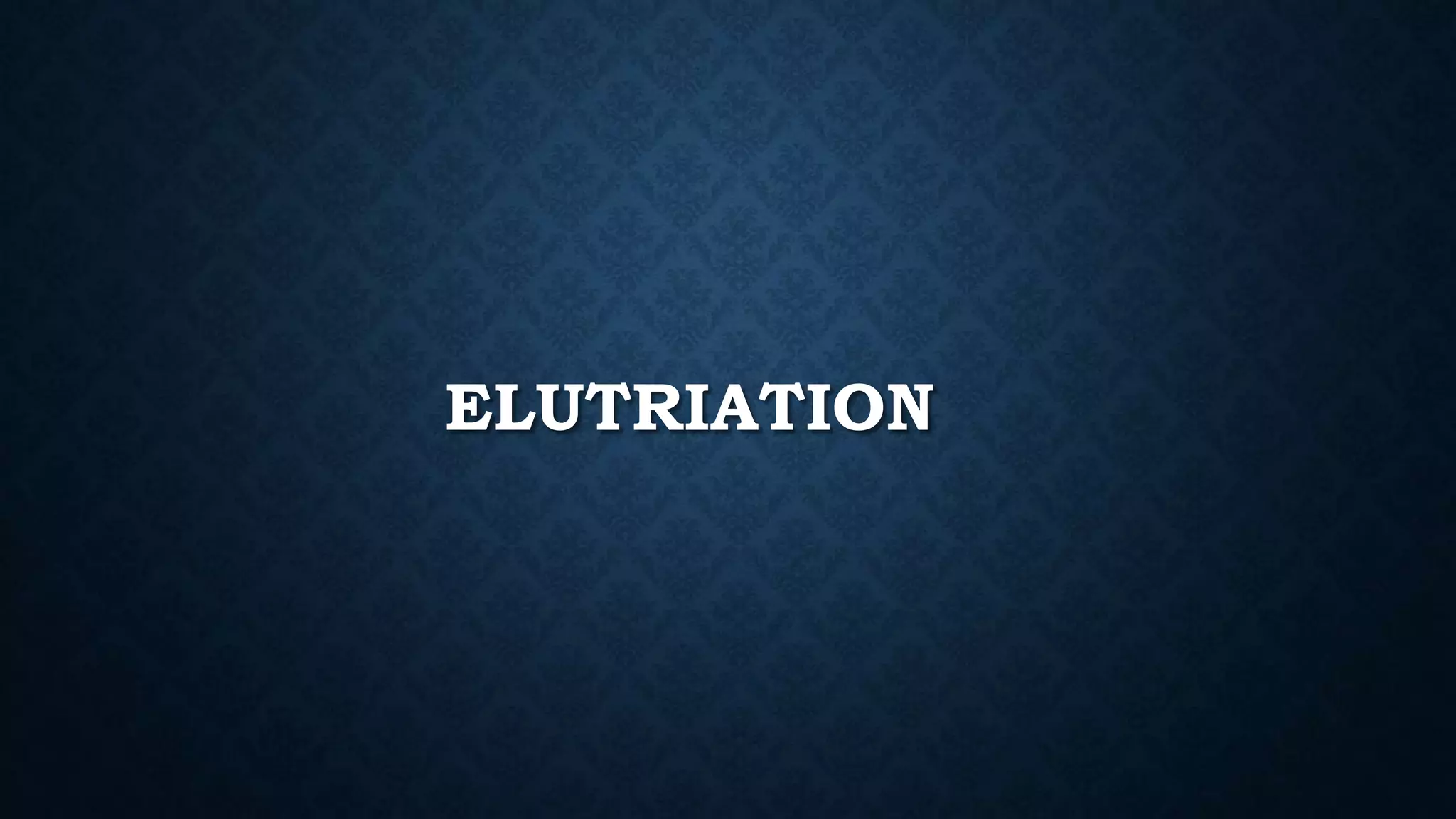 Lyophlization & elutriation | PPT