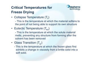 Lyostat4: Freeze Drying Microscope | PDF