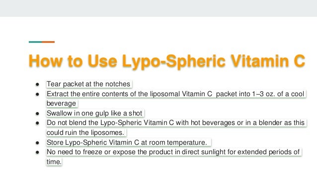 Lypo-Spheric Vitamin C | PPTX