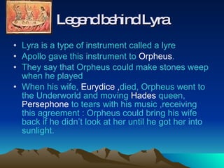 Lyra | PPT | Space and Astronomy | Science