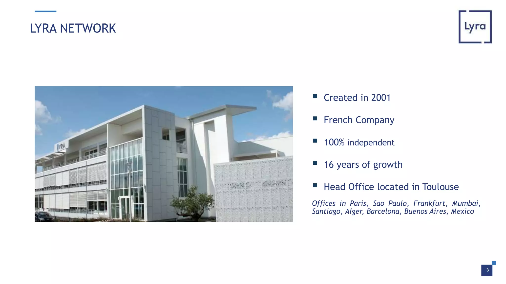 Lyra company profile 2018 | PPT