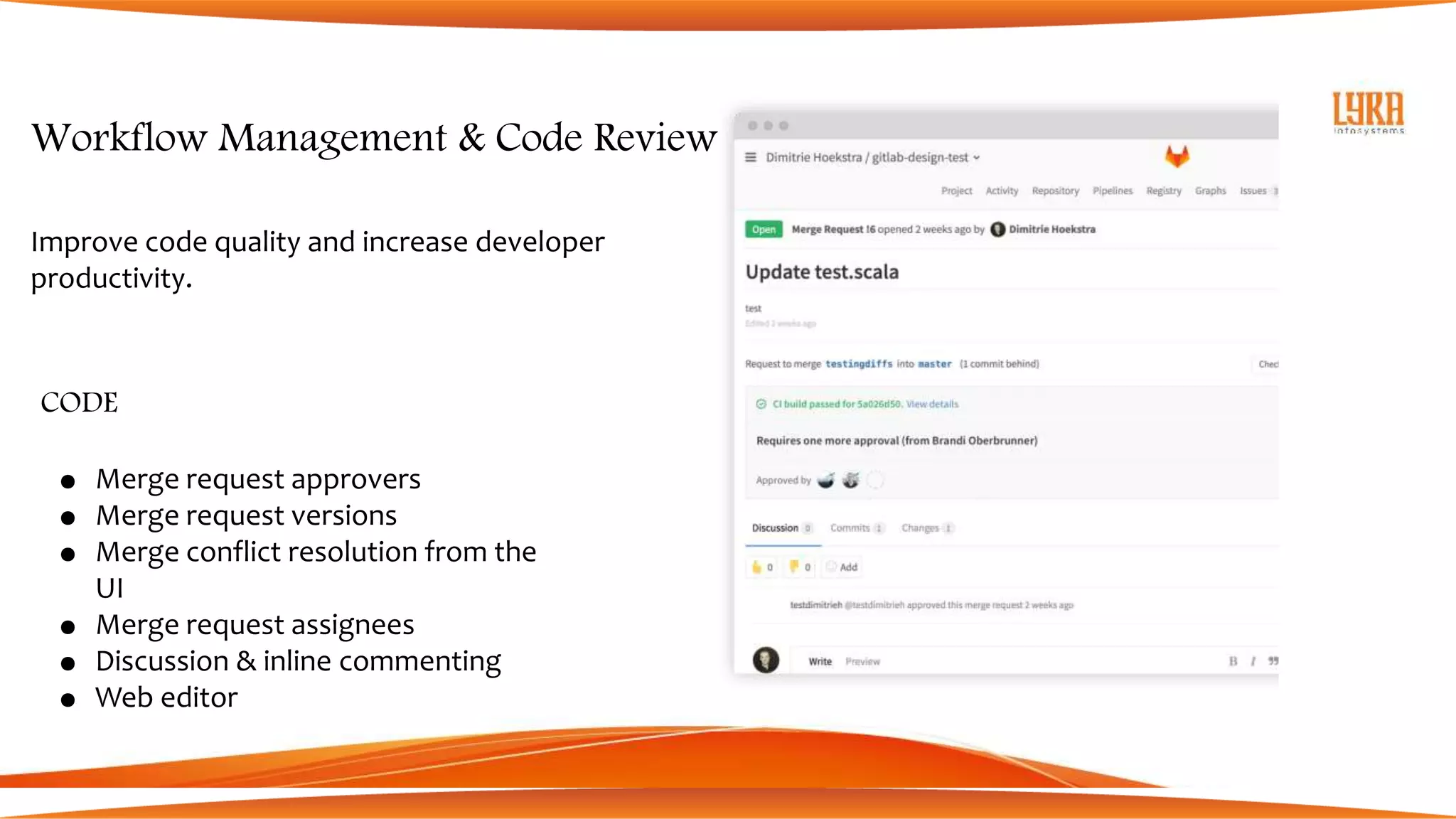 Lyra Infosystems - GitLab Overview Deck 2020 | PPT