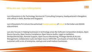 Lyra Infosystems - GitLab Overview Deck 2020 | PPT