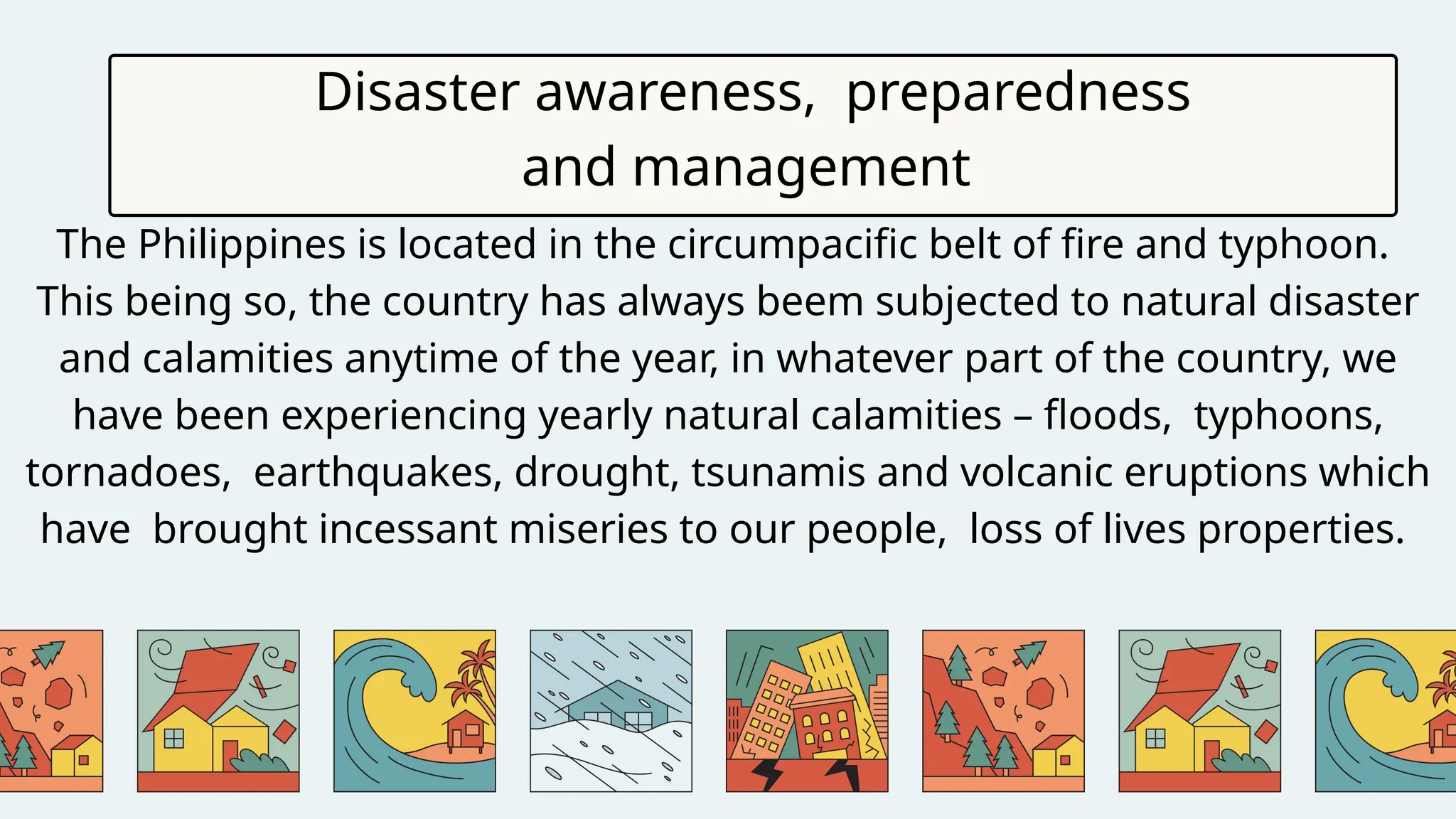 PPT of Disaster awareness, preparedness , | PPTX