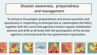PPT of Disaster awareness, preparedness , | PPTX