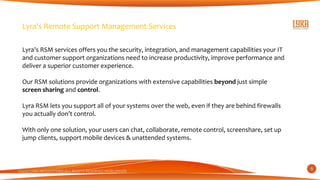 Lyra Infosystems - Remote Support/ Privileged Identity & Access ...