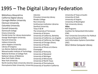 Towards a Cloud Library | PPT