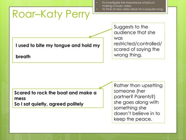 Lyric analysis | PPT