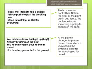 Lyric analysis | PPT