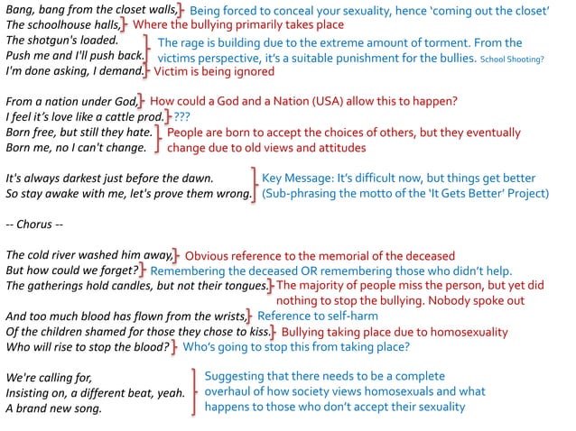 Lyric analysis | PPT