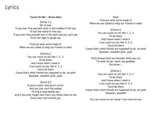 Lyric analysis | PPTX