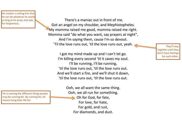 Lyric analysis | PPT