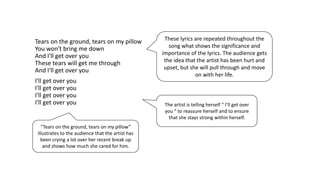 Lyric analysis | PPT | Free Download
