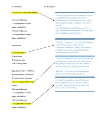 Lyric analysis | DOCX