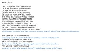 Lyric analysis | PPT