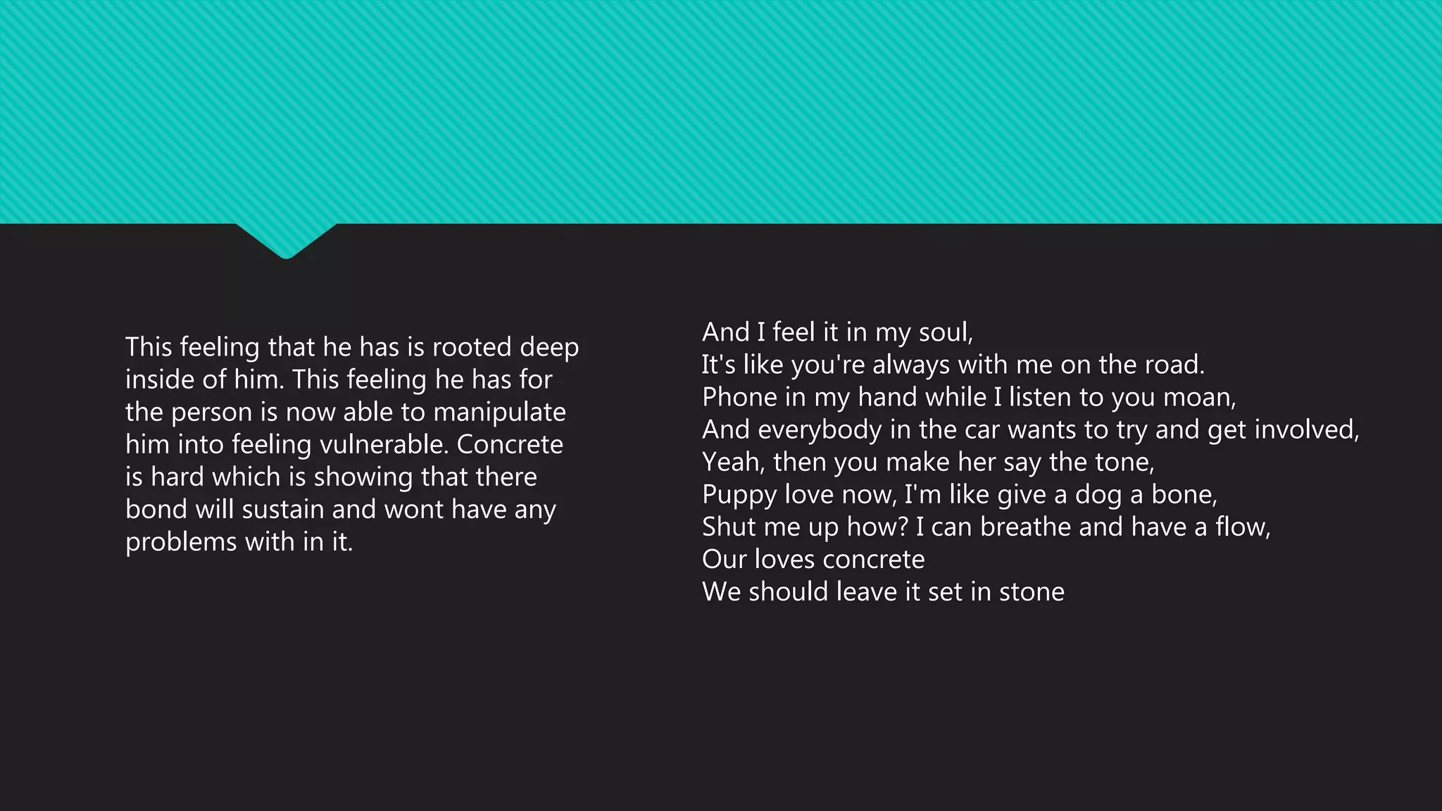 Lyric analysis | PPT