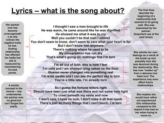 Lyric analysis torn | PPT