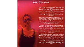 Lyric booklet | PPTX