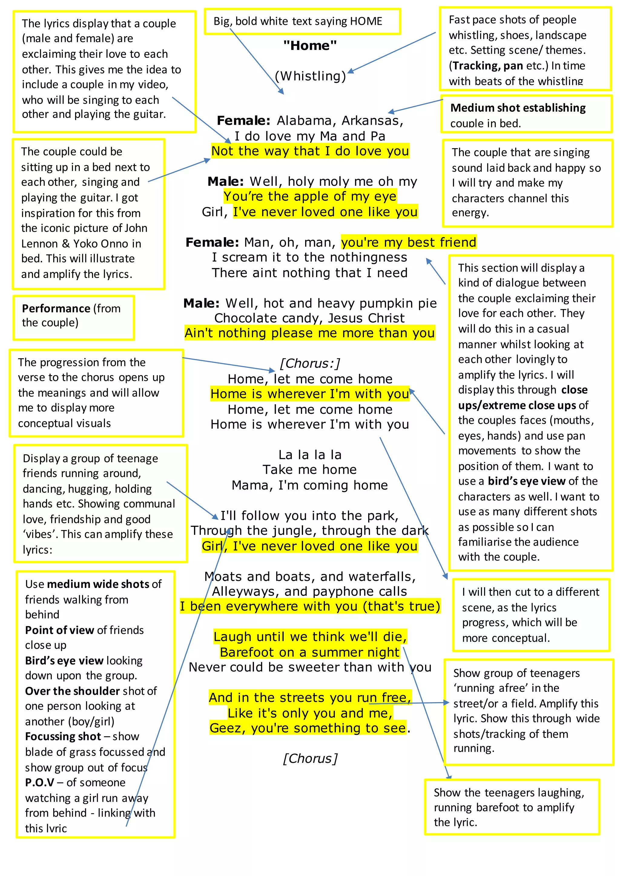 Lyric Breakdown | DOCX