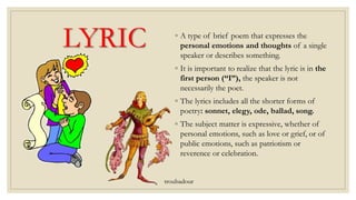 Lyric genre | PPT