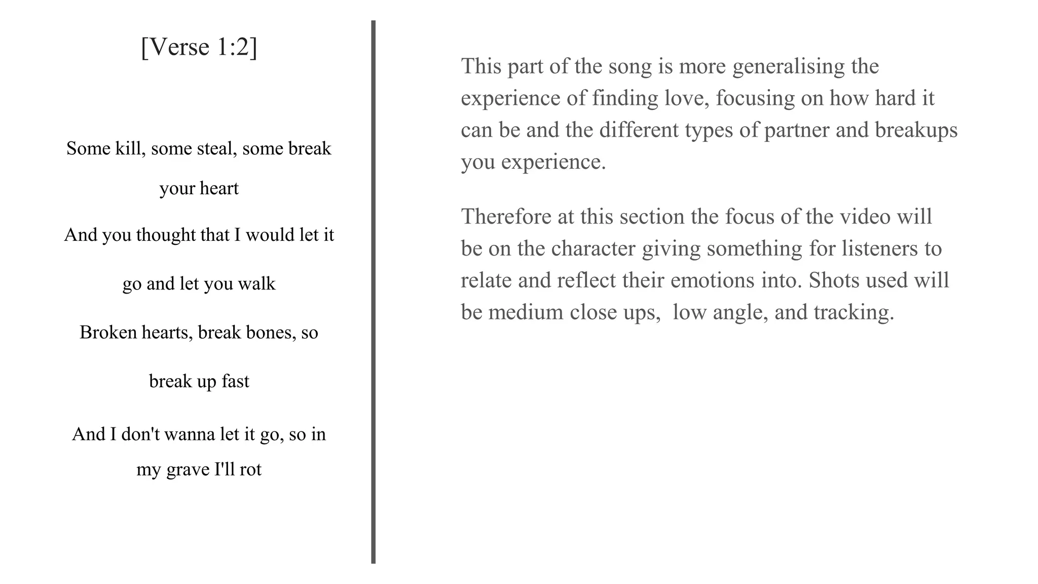 Lyric Analysis | PPTX