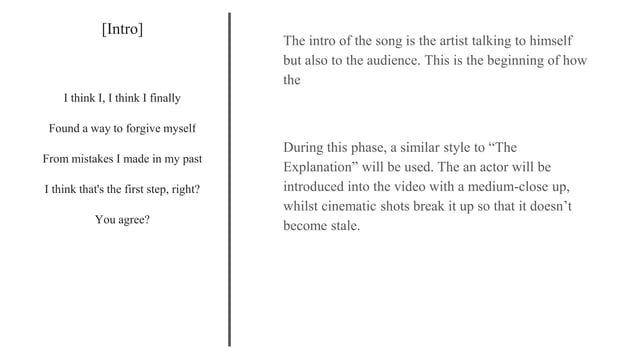 Lyric Analysis | PPTX