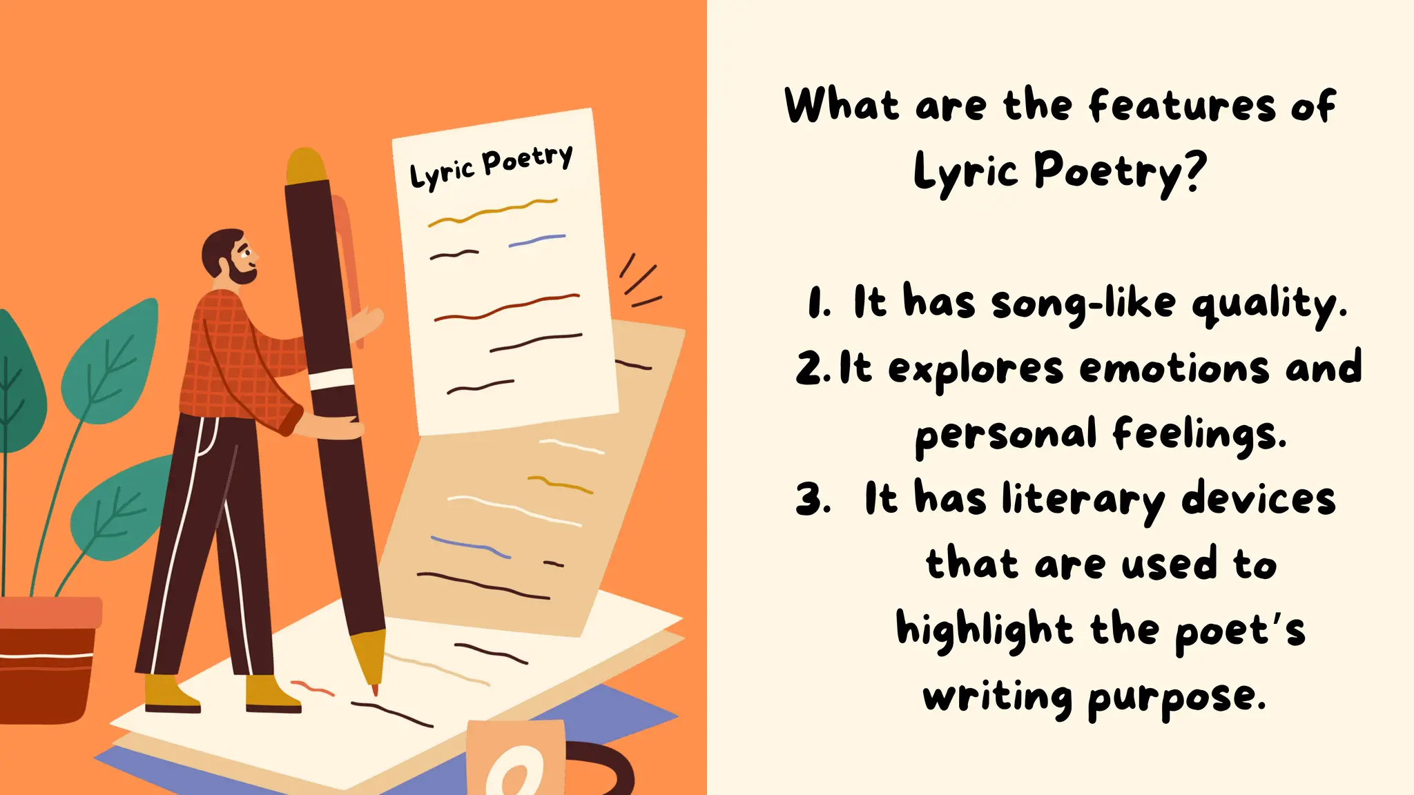 LYRIC POETRY, TYPES, FEATURES, EXAMPLES.pdf