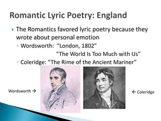 Lyric poetry and haiku | PPT