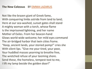 Lyric poetry report | PPTX