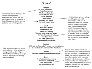 Lyrics analysis | PPTX