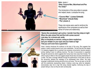 Lyrics Analysis | PPTX