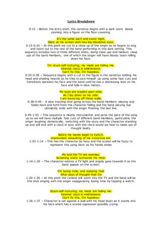 Lyrics Breakdown | DOCX