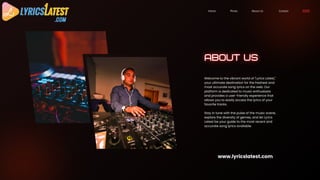 Best Latest Hindi Songs & Lyrics Latest. | PDF