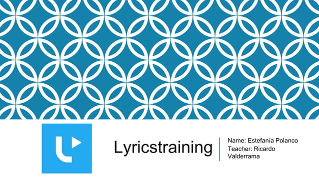 Lyricstraining | PPT