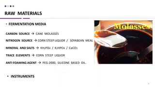 Lysine production | PPTX