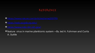 Lysogenic effect of virus on plankton -marine environment | PPT