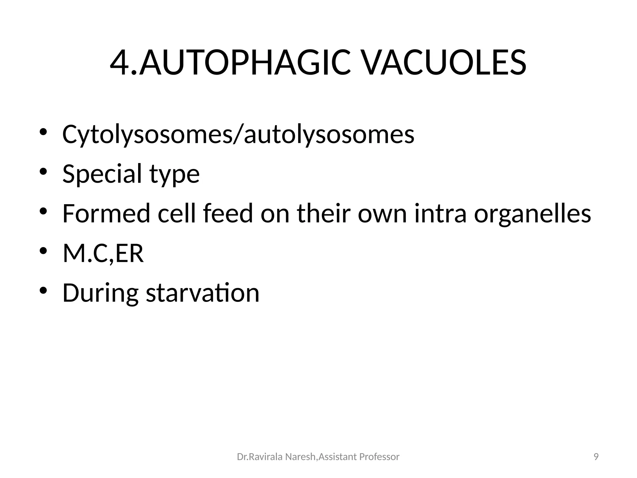 Structure Types And Functions Of Lysosomes Pptx